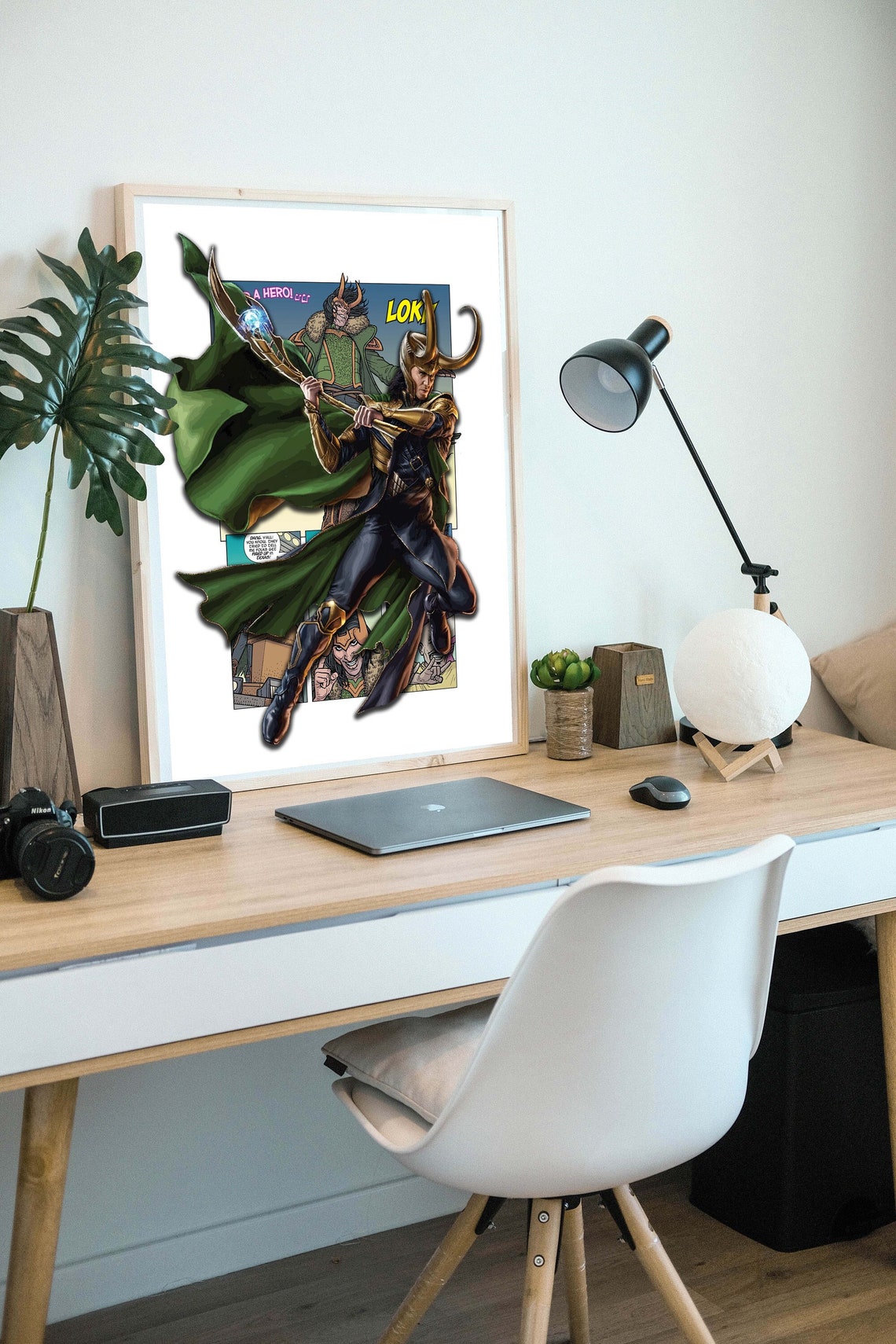 Loki Custom Comic Series Poster Custom 2022 Marvel Poster 180 GSM Gloss ...