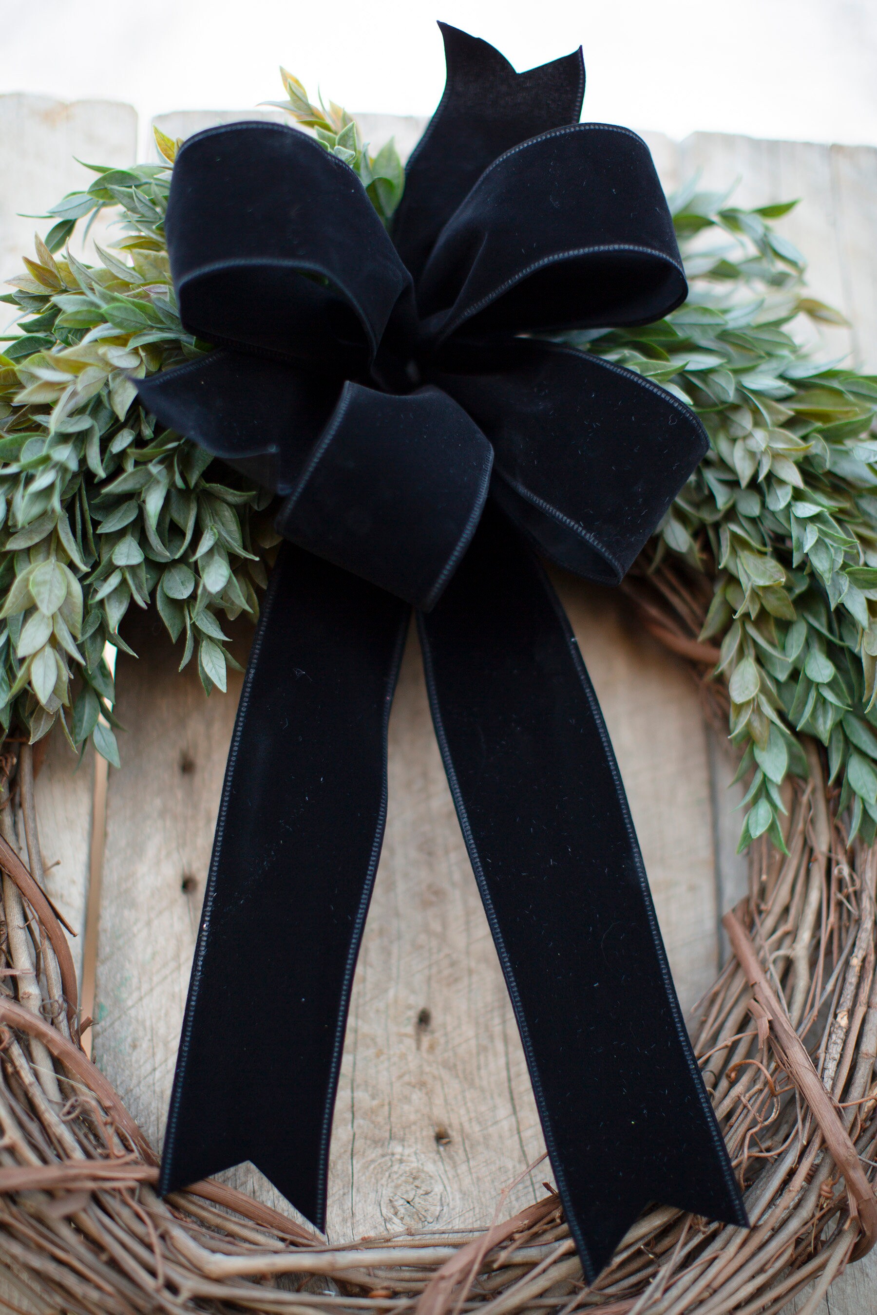 Everyday Ruscus Wreath, Elegant Everday Greenery Wreath, Farmhouse ...