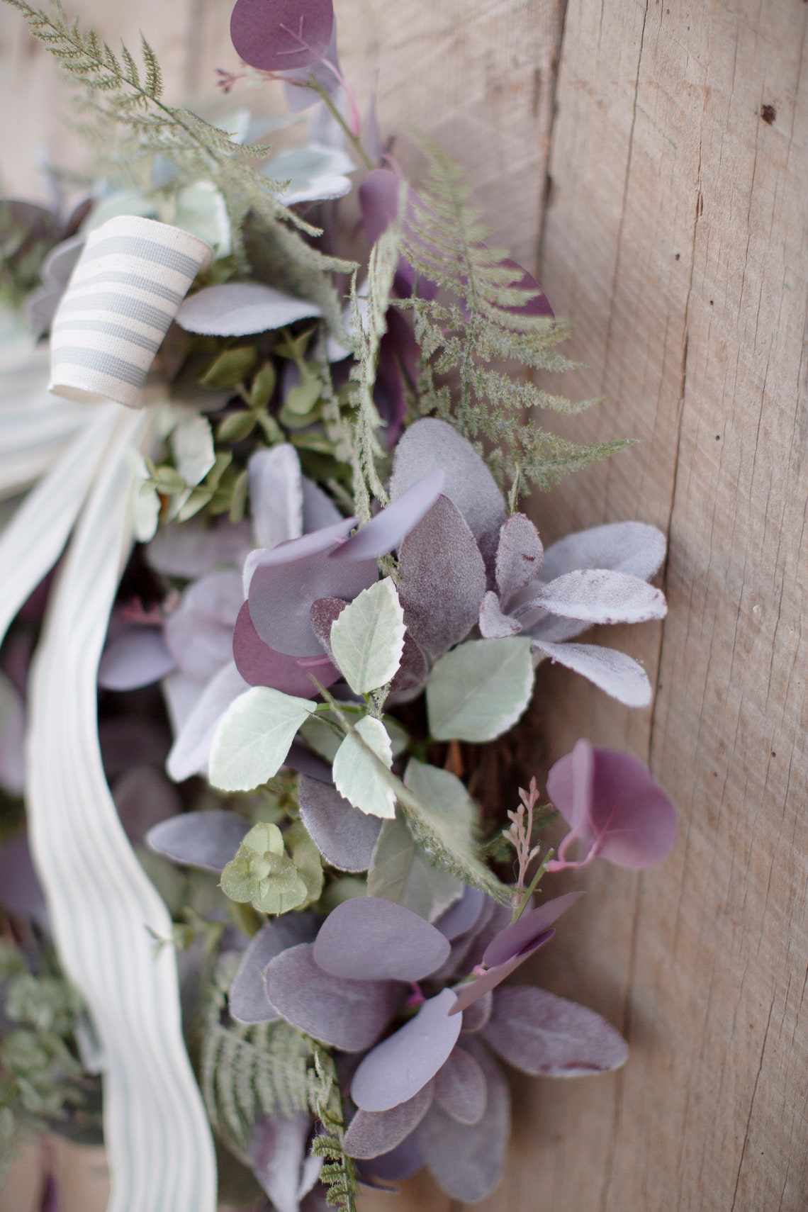 Cottage Everday Greenery Wreath, Farmhouse Year Round Greenery Wreath ...