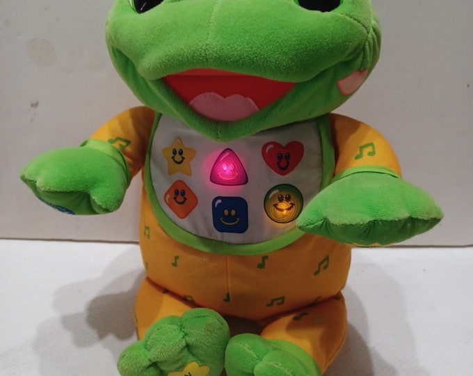 Vintage Leap Frog Baby Tad Hug & Learn Singing and Music Plush Learning ...