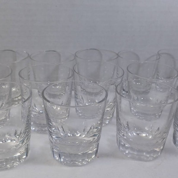 Vintage Cut Glass Old Fashion Glasses - Etsy