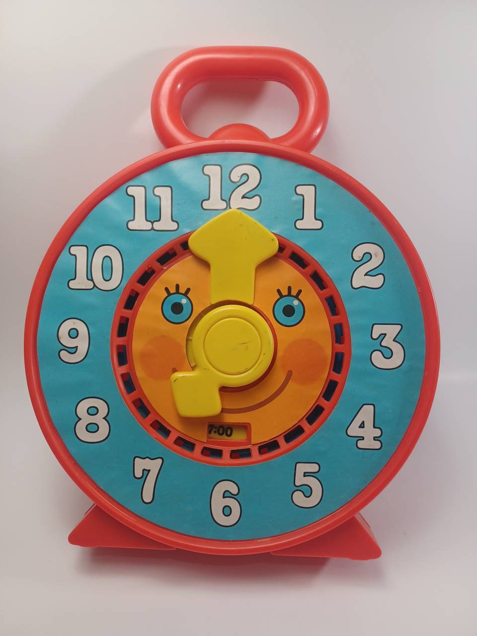 Vintage 1981 Mattel See 'N Say Toy Face Clock With Pull String Works ...