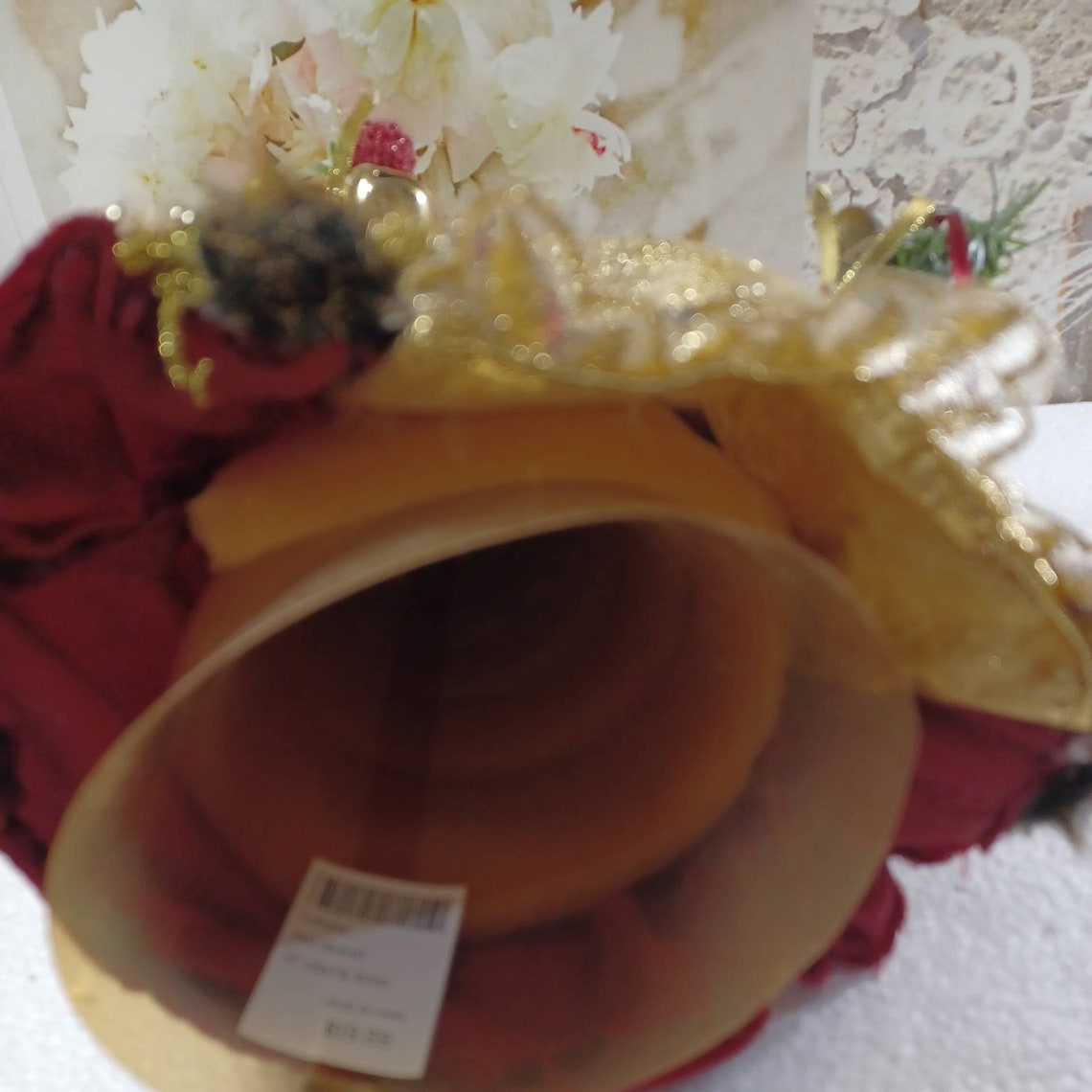 Vintage Christmas Tree Topper/ Table Decor Santa Claus Saint - Etsy