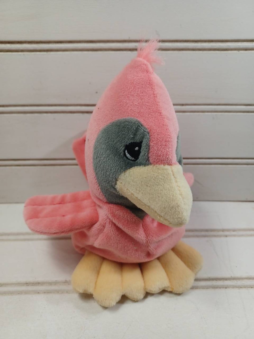 1998 Precious Moments Tender Tails Cardinal Plushie Vintage Collectible ...