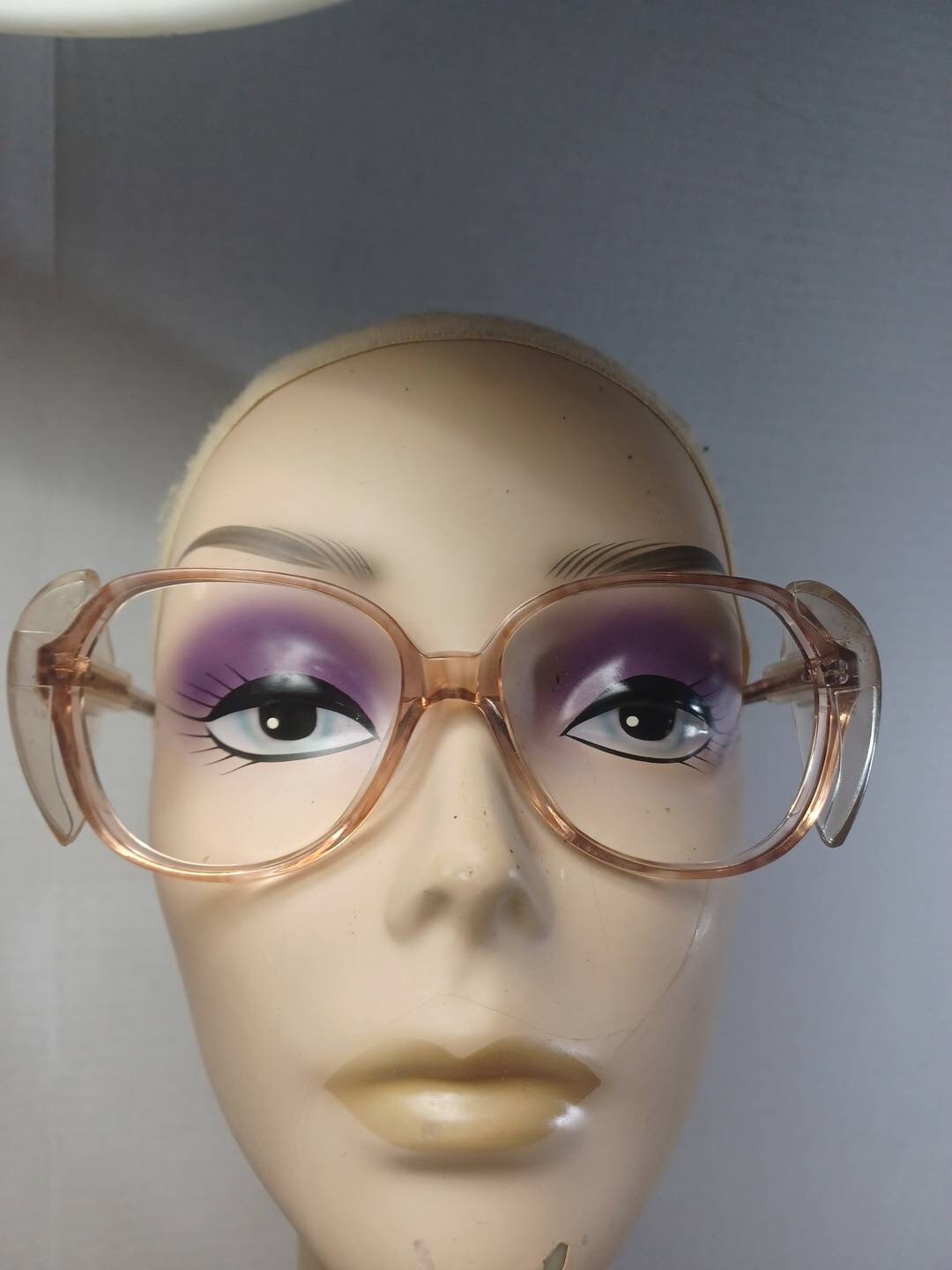 Vintage Titmus Brown Eyeglasses Safety Frames Z87+ With Side Shields ...