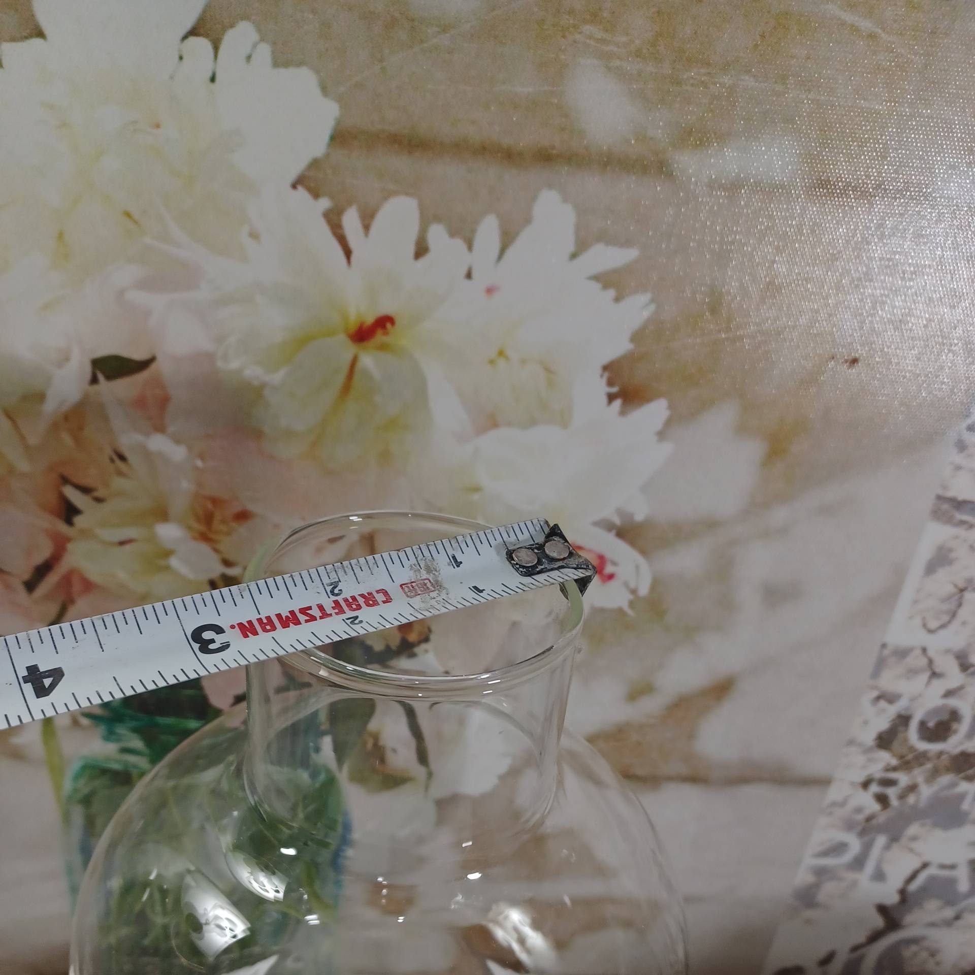 Pyrex Glass Hurricane Lamp Shade Candle Chimney Vintage. - Etsy