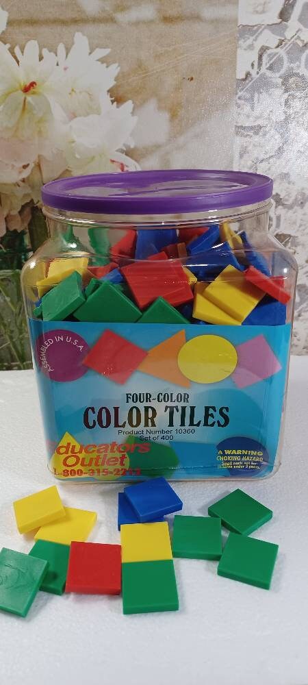 Plastic Pattern Blocks for Kids, Shapes for Kindergarten, Montessori ...