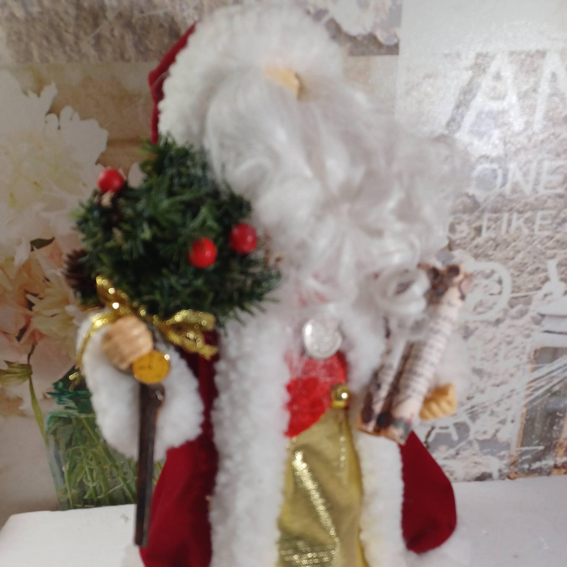 Tree Topper Holiday Workshop Santa Claus 12 Santa Claus - Etsy