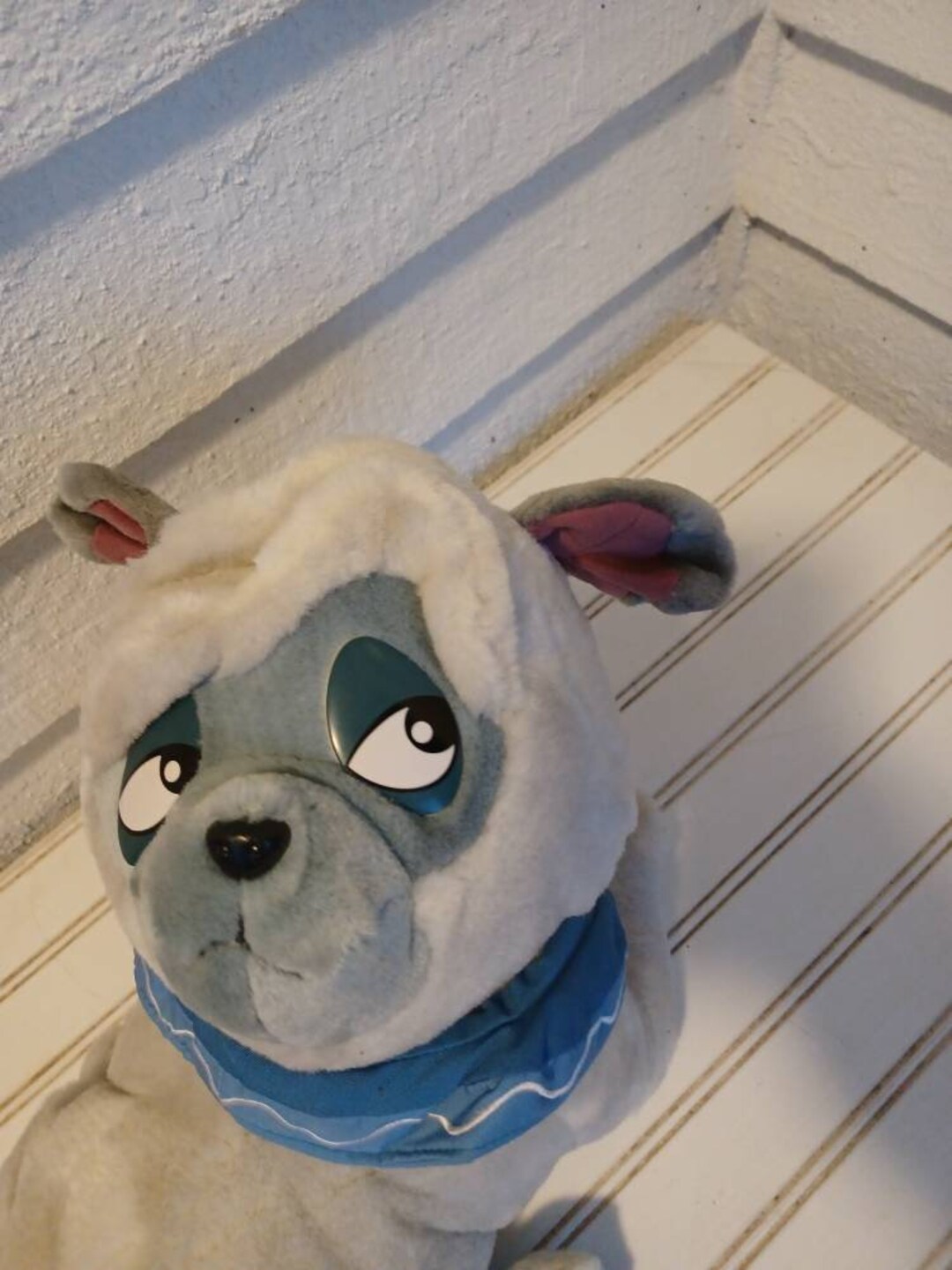 Plush Toy Vintage 90s Disneyland Percy Pug Dog Stuffed Plush Disney ...