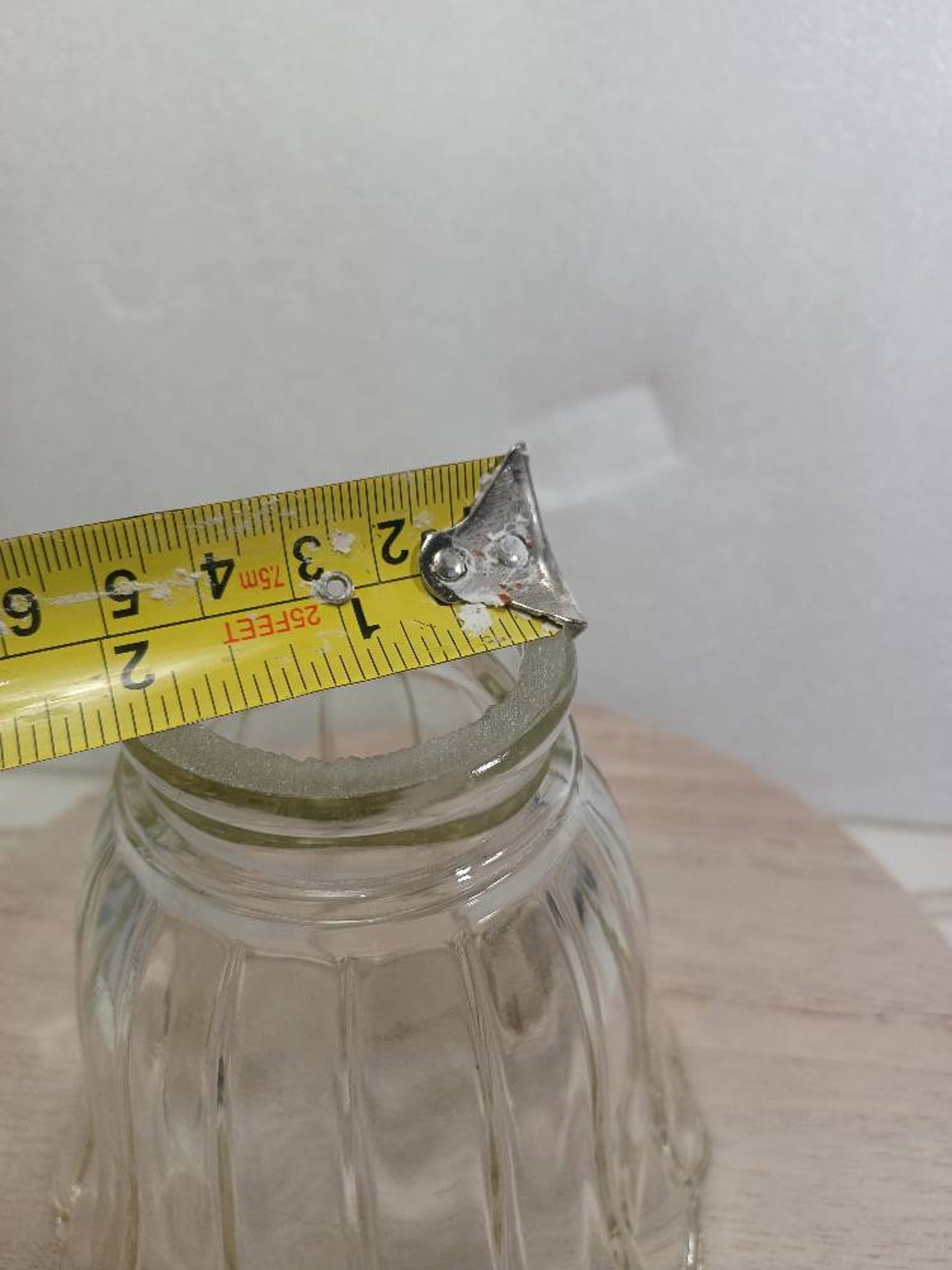 2 Replacement Ceiling Fan Clear Glass Globes Lamp Shade Bell-shaped ...