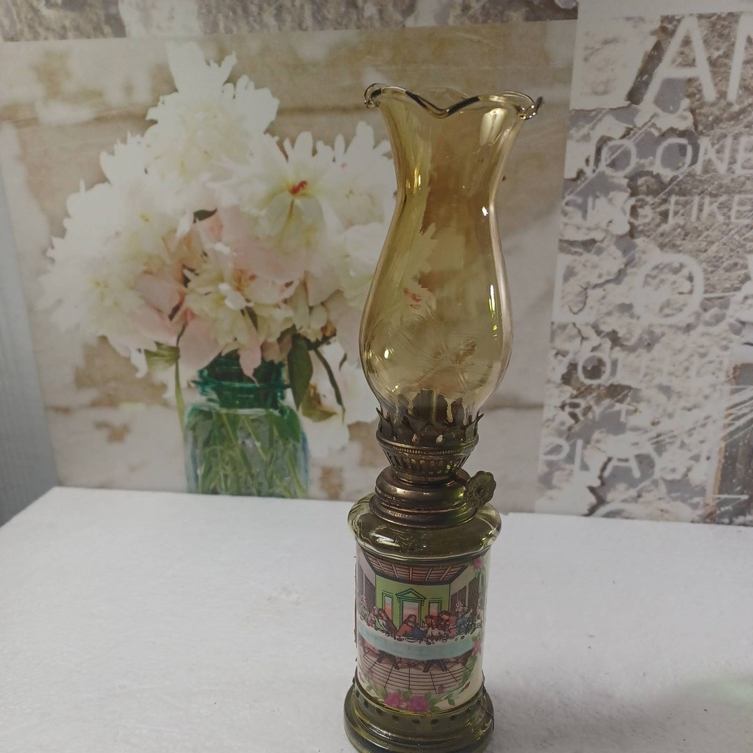 Prayer Hurricane Lamp Spiritual Disciple Jesus Christ Miniature Last ...