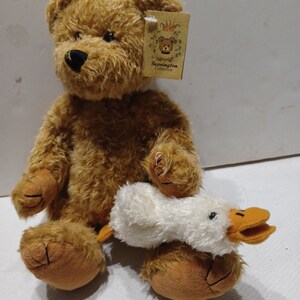Bearington Ester Teddy Bear Duck Bears Stuffed Plush Toy Donald 1130 Vintage - Etsy