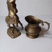 Vintage Solid Bronze Unicorn Statue - Gold Tone Base Pitcher Office ...