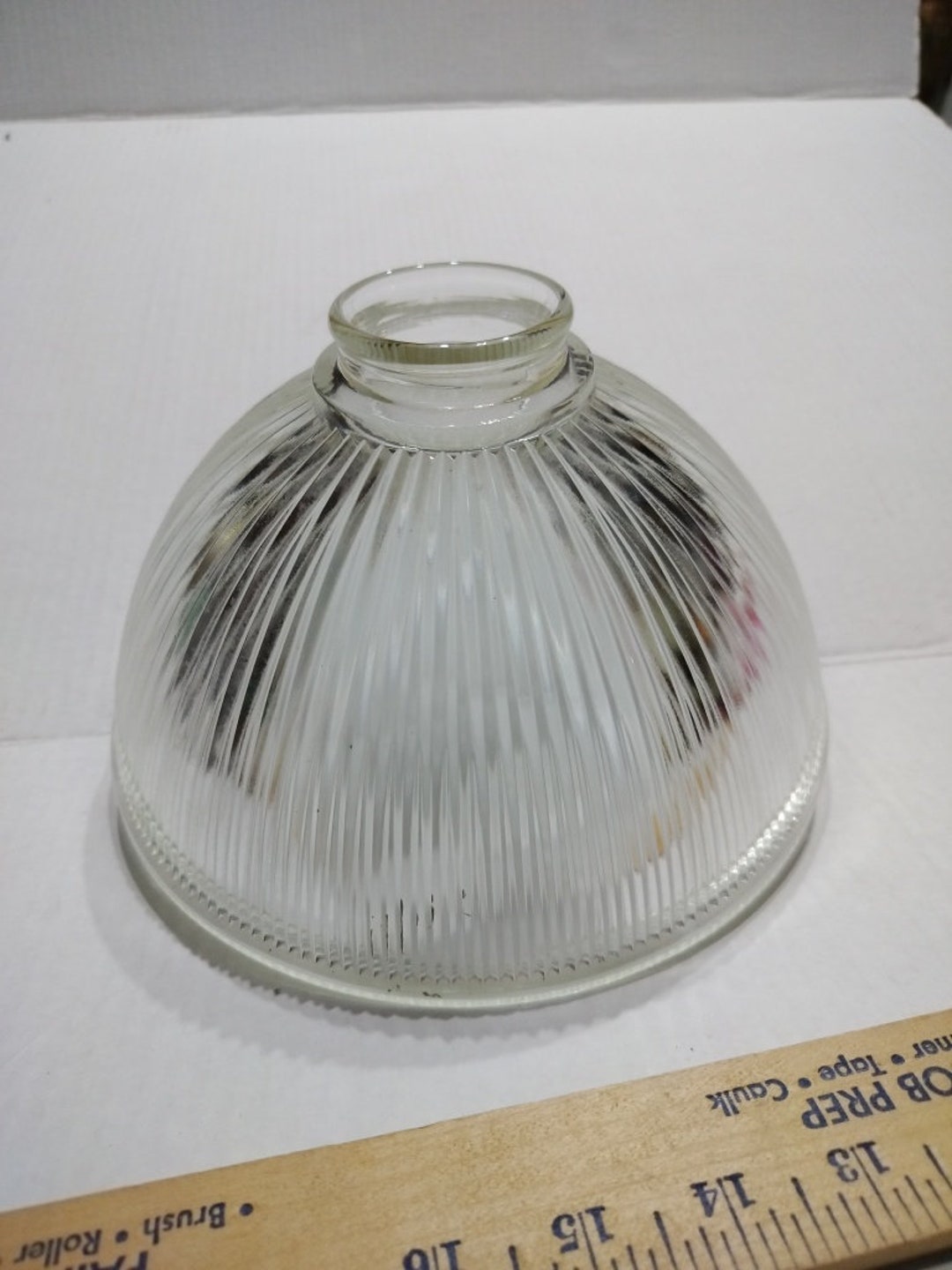 Replacement Lamp Shade Vtg Light Dome Sconce Holophane Glass 2 1/4 ...