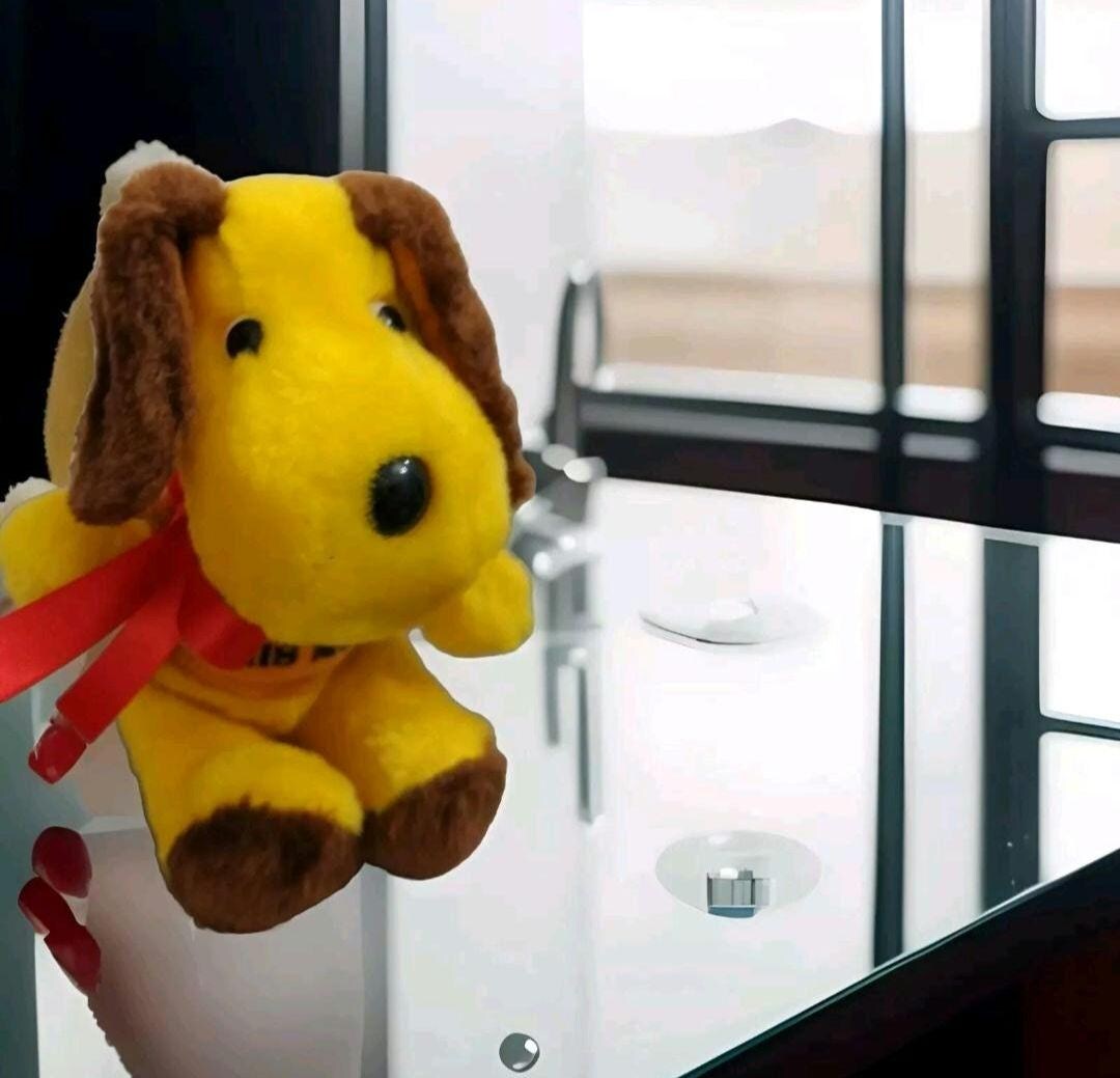 Puppy Dog Russ Berrie Co Yellow Dog I Wuv You This Much Vintage Plushie ...