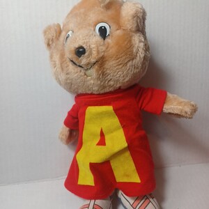 Vintage Alvin and the Chipmunks Plush - Set of 2 1983 10" BUNDLE Plush ...