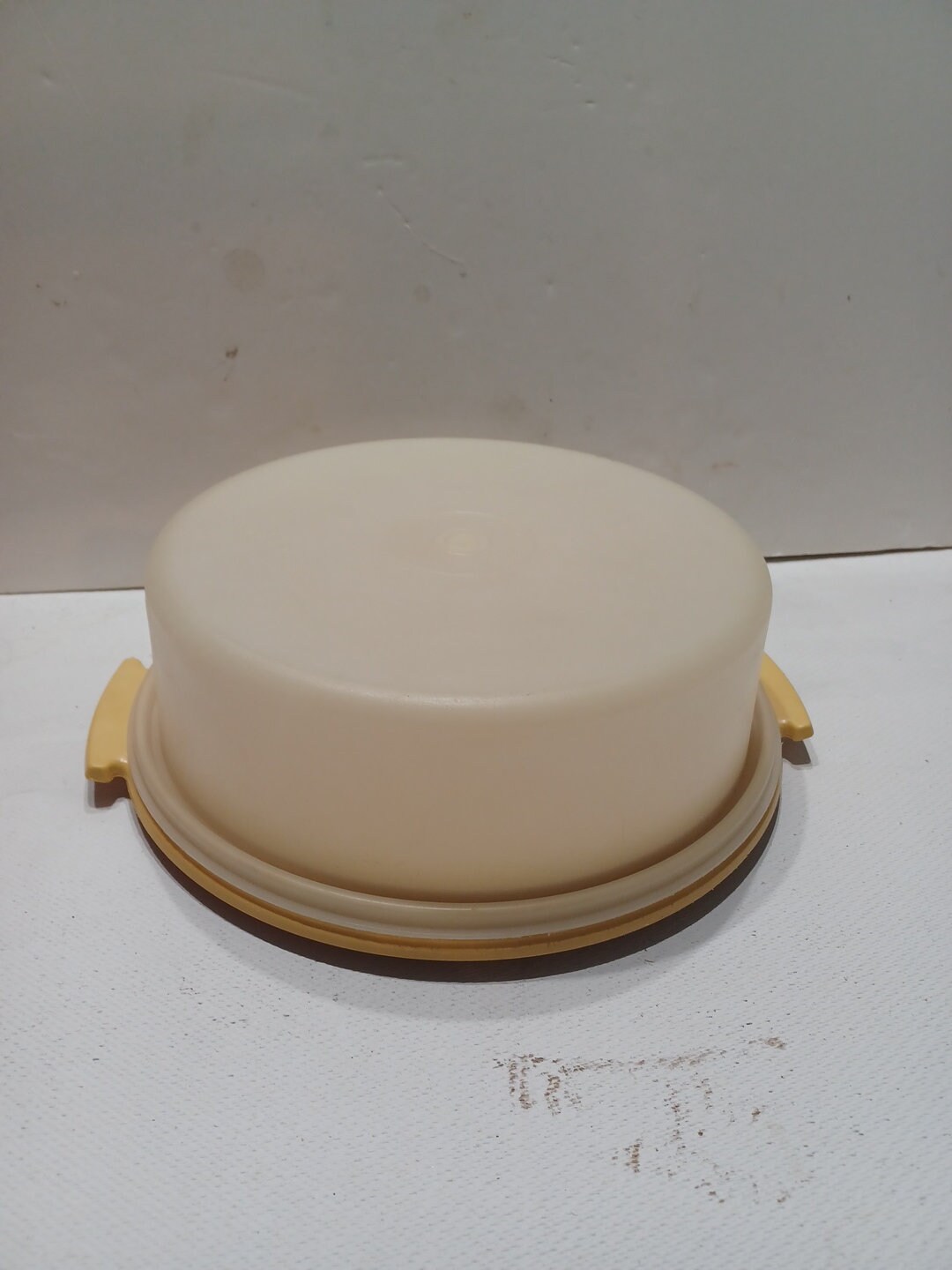 Vintage Tupperware Pie Cake Carrier Harvest Gold 719-1 - Etsy