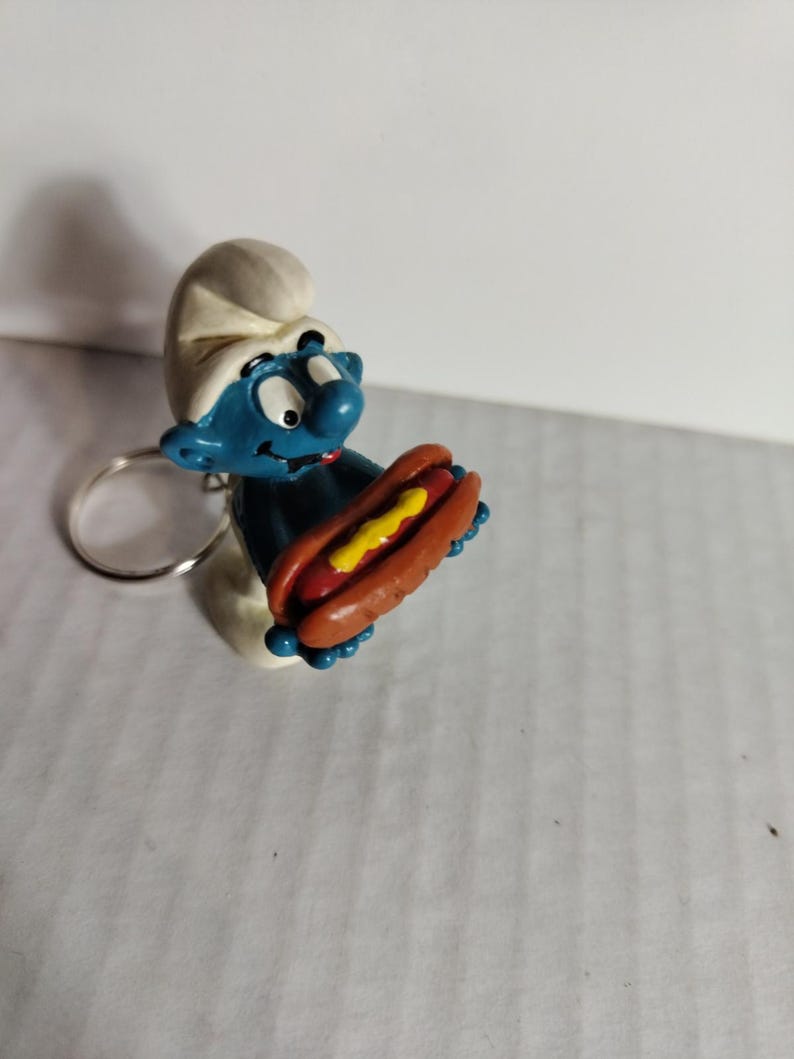 Bun Mustard the Smurfs Figure Schleich Peyo Gift Vintage - Etsy