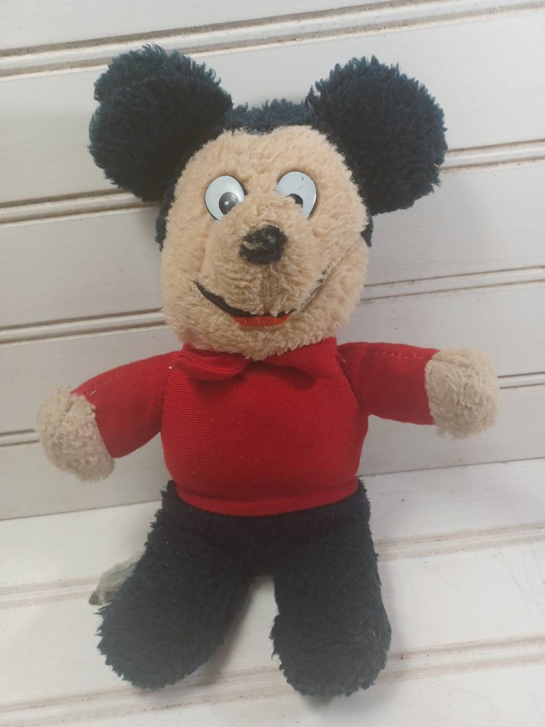 Knickerbocker VINTAGE Walt Disney MICKEY MOUSE 9 Plush Stuffed Animal ...