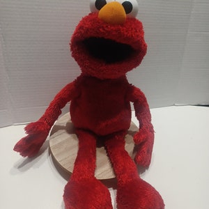 2001 Fisher Price Mattel Sesame Street 20" Sitting Singing Elmo "elmo’s ...