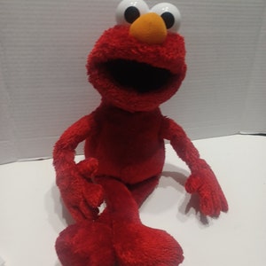 2001 Fisher Price Mattel Sesame Street 20" Sitting Singing Elmo "elmo’s ...