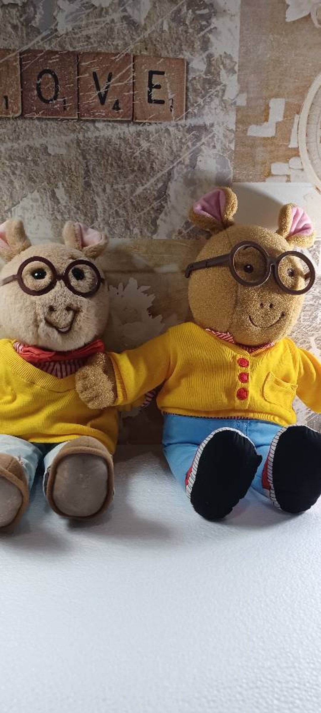 Talking Arthur Plush Playskool Eden 1996 Vintage PBS Stuffed Animal Lot ...