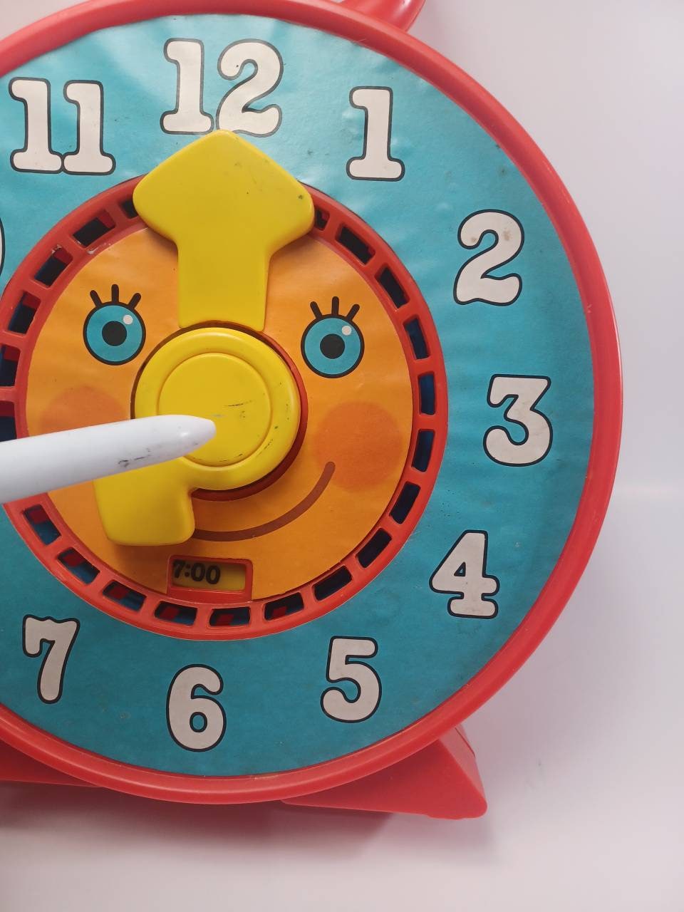 Vintage 1981 Mattel See 'N Say Toy Face Clock With Pull String Works ...