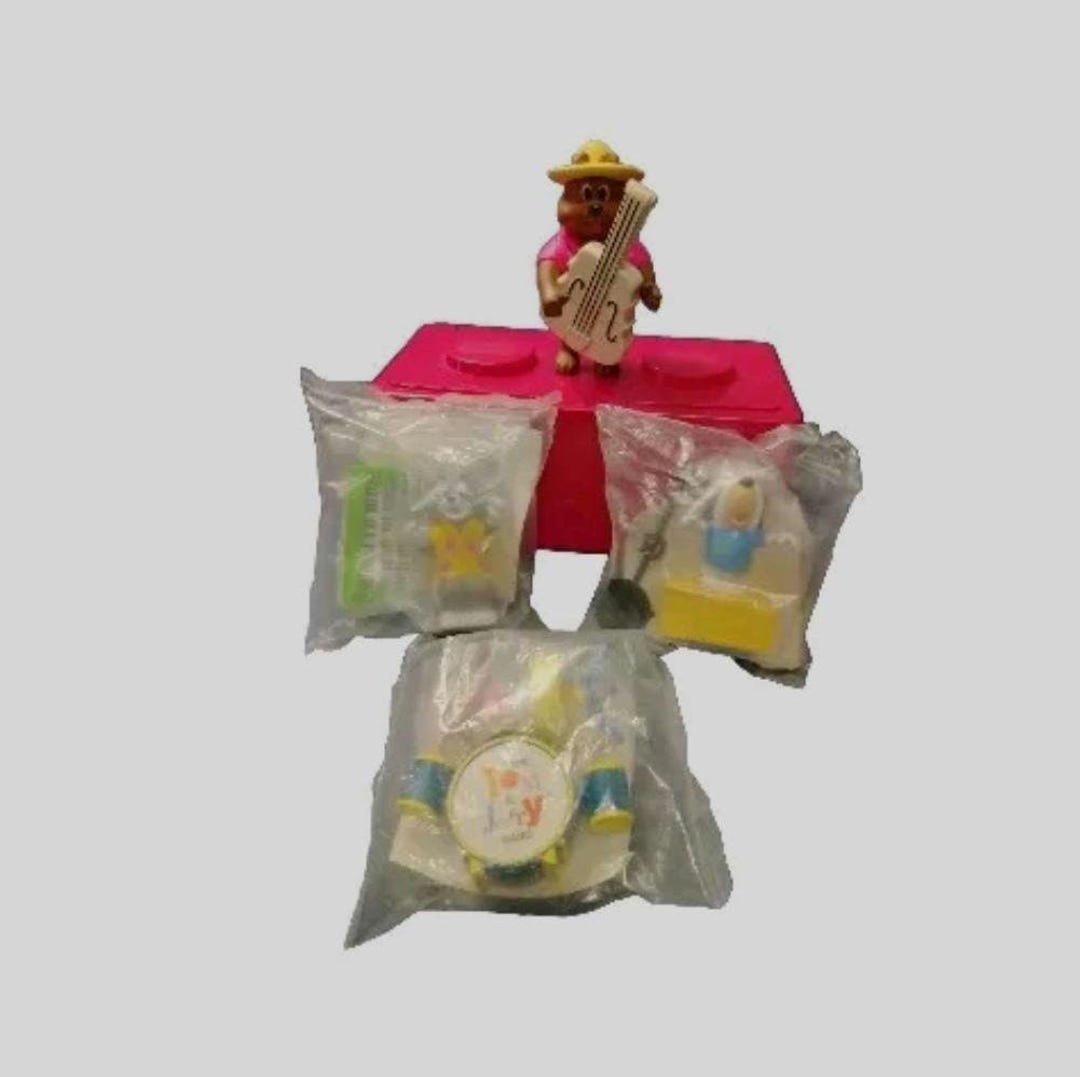 The Tom & Jerry Band Mcdonald's 1989 Happy Meal Full Set Droopy Spike ...