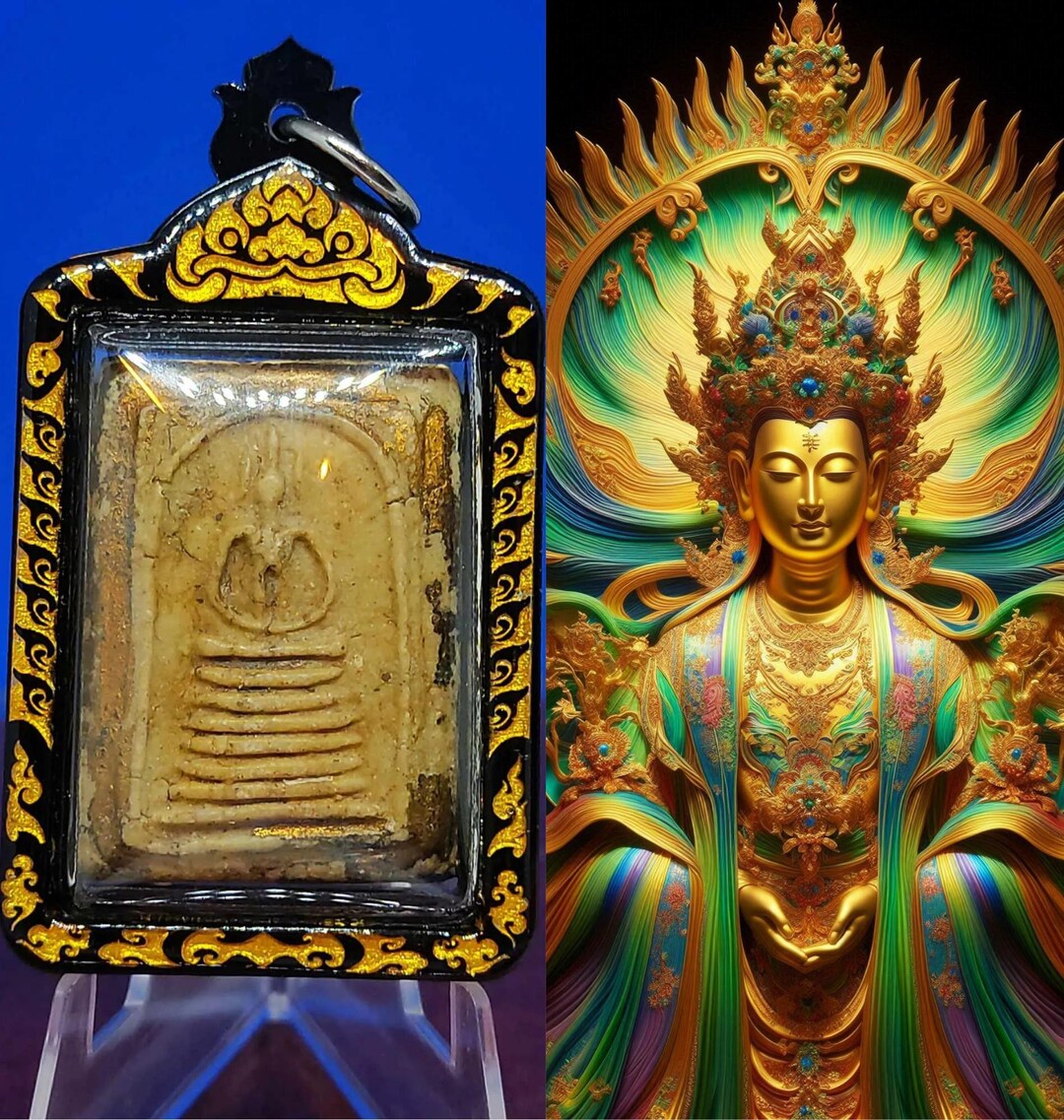 Unique Super Famous Temple Amulet Blessed Ritual Pact , Takrut ...