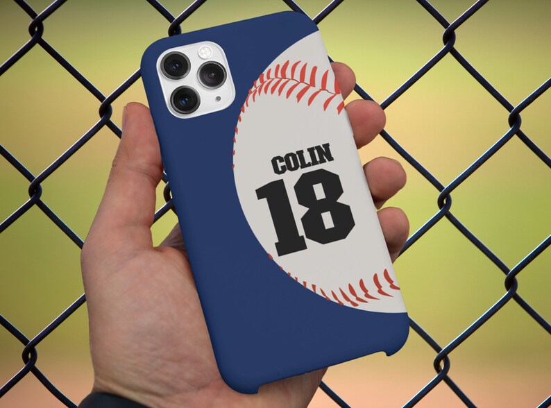 Custom Baseball Phone Case, Perfect for Baseball Players, Moms, iPhone ...