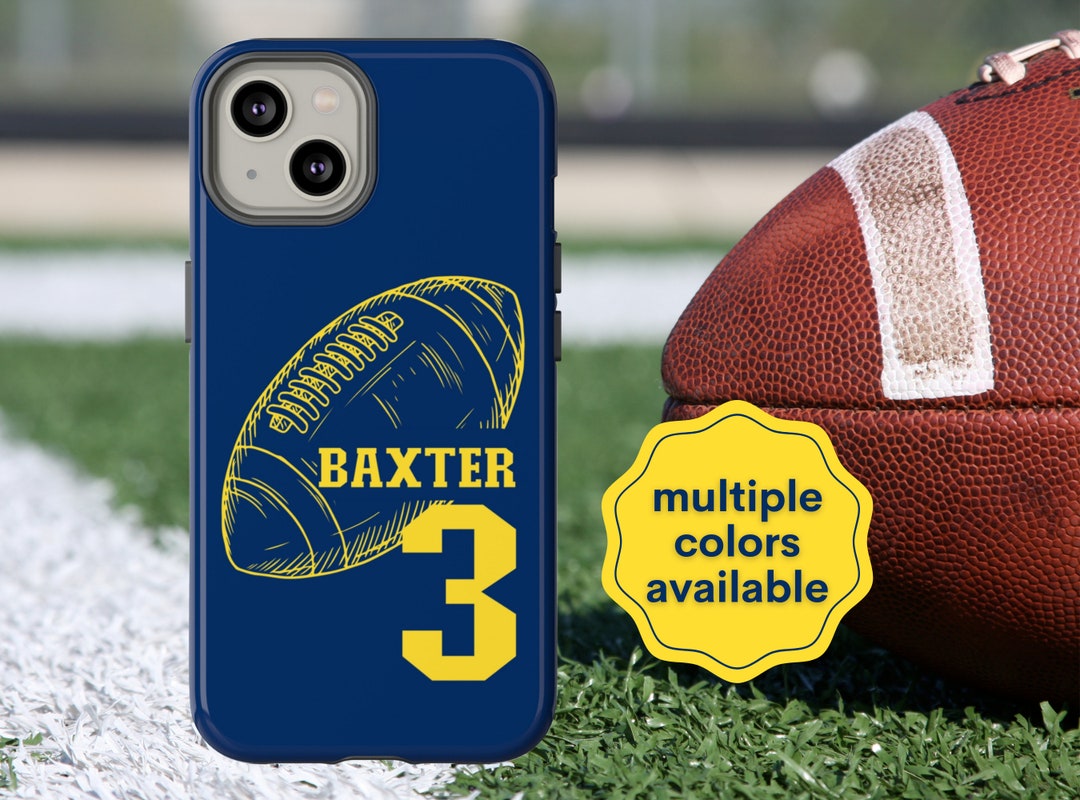 Custom Football Phone Case for Football Players, Moms and Dads, iPhone ...