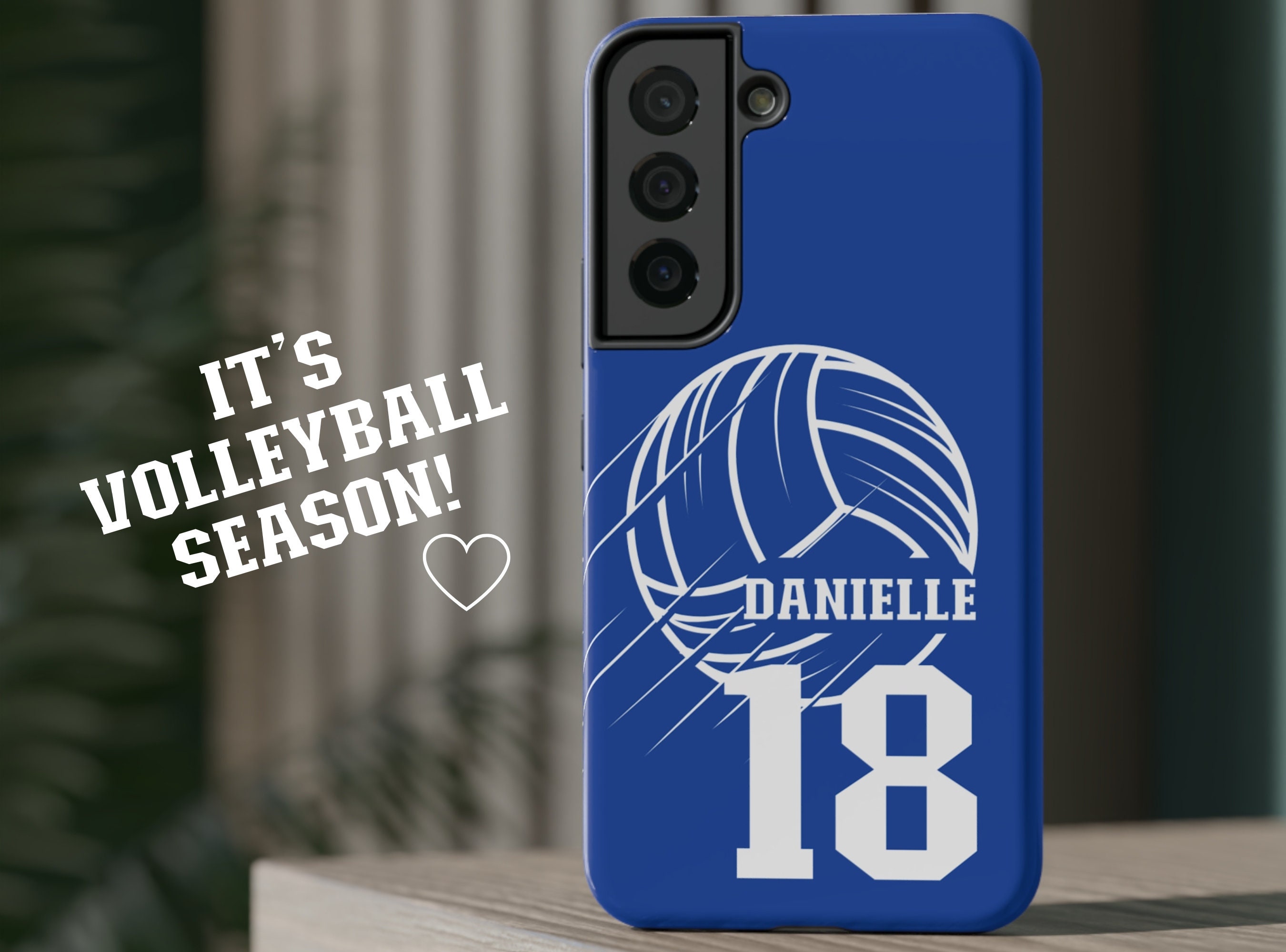 Custom Volleyball Phone Case, for Players or Moms, iPhone 15, iPhone 14 ...