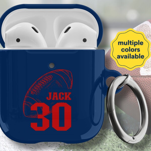 Football AirPod Case - Etsy