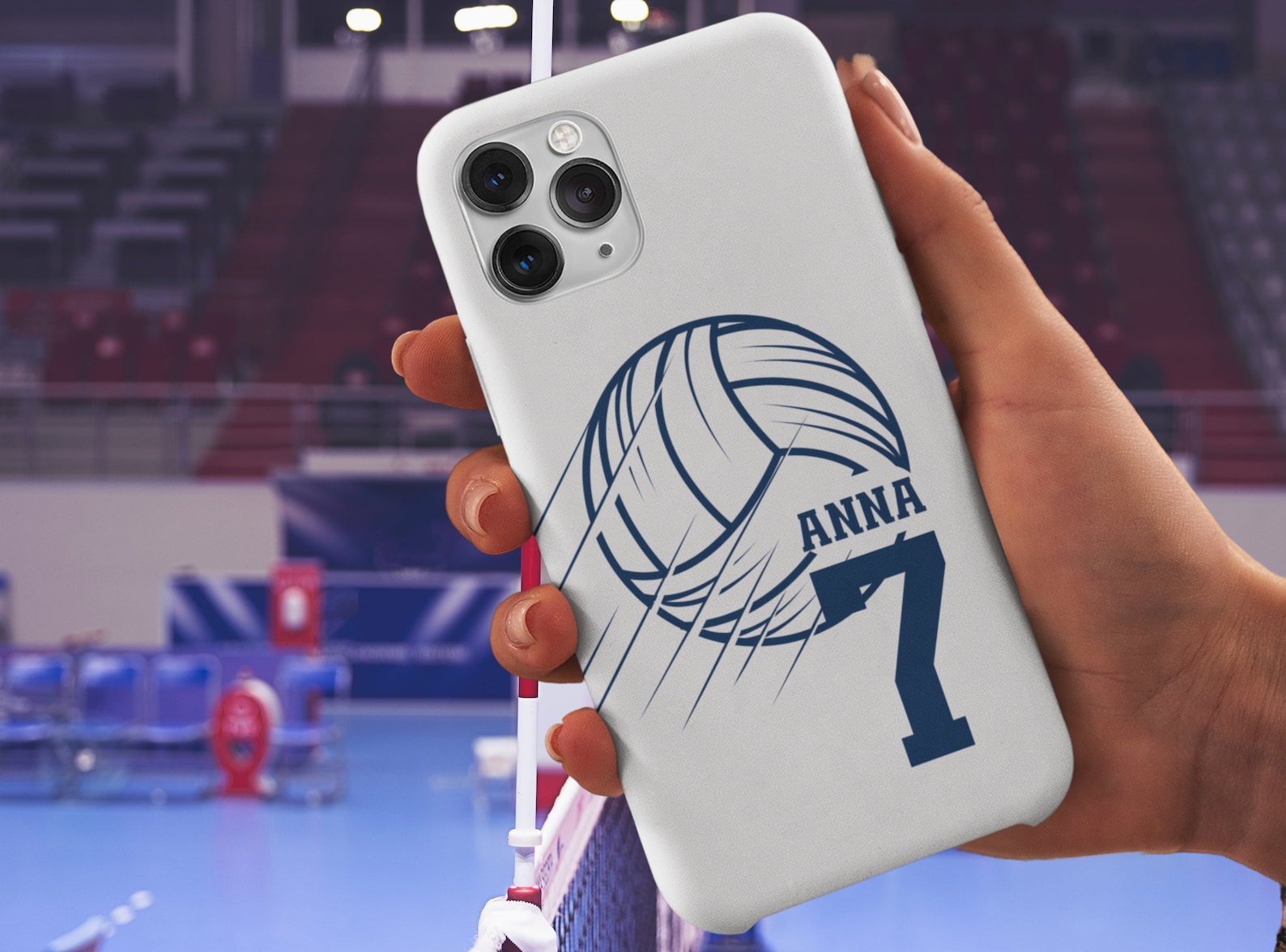 Custom Volleyball Phone Case, for Players or Moms, iPhone 15, iPhone 14 ...