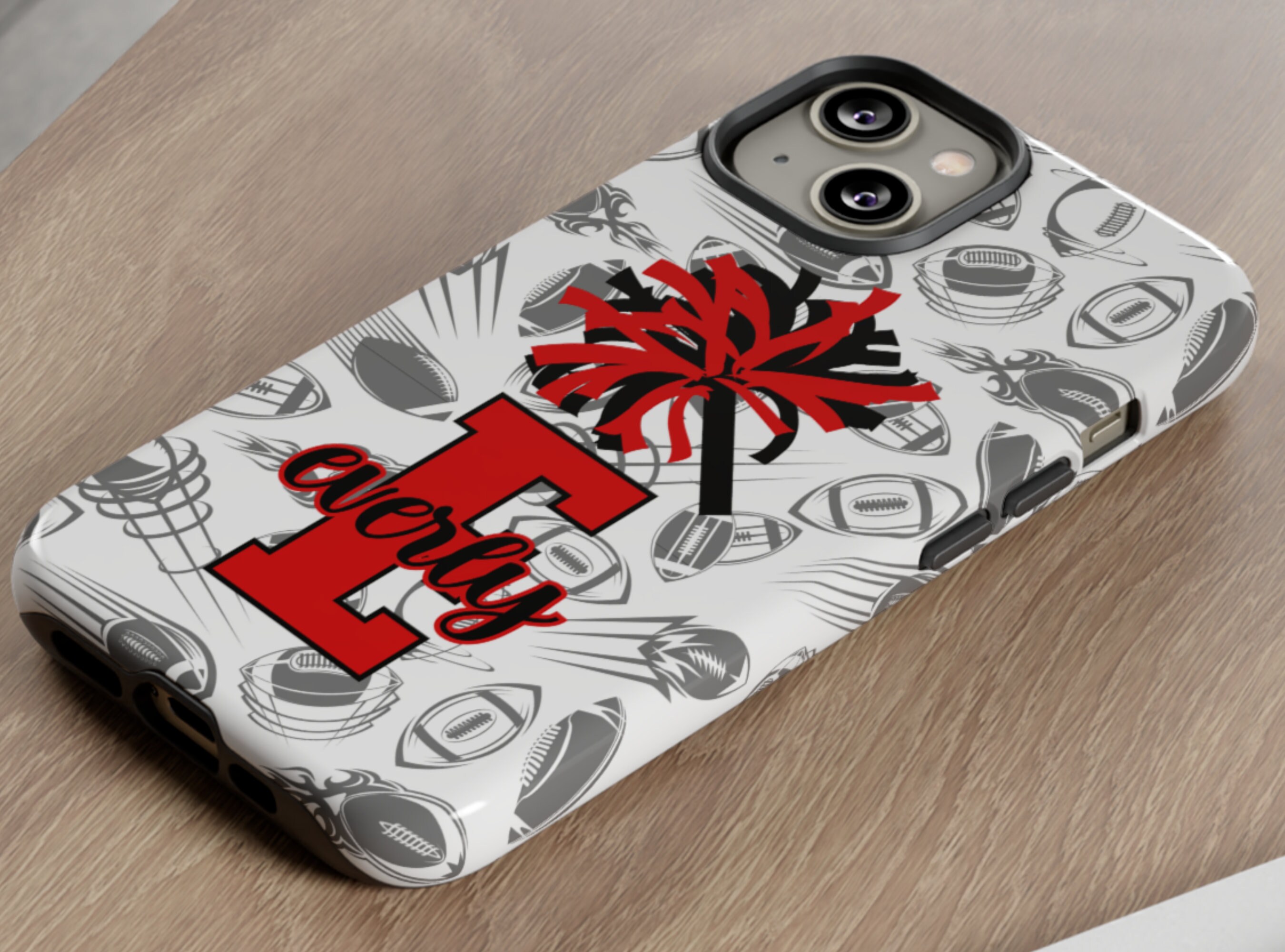 Football Cheer Phone Case Perfect for Cheerleaders and Cheer - Etsy