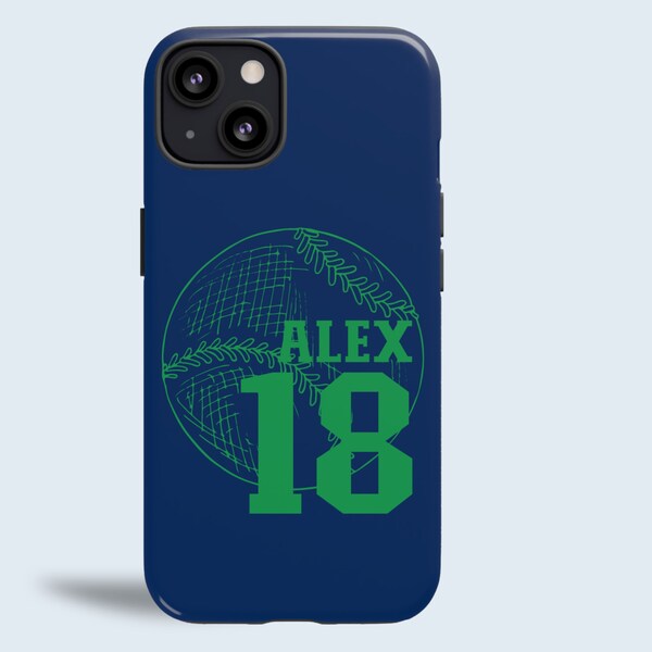 Baseball Phone Case - Etsy