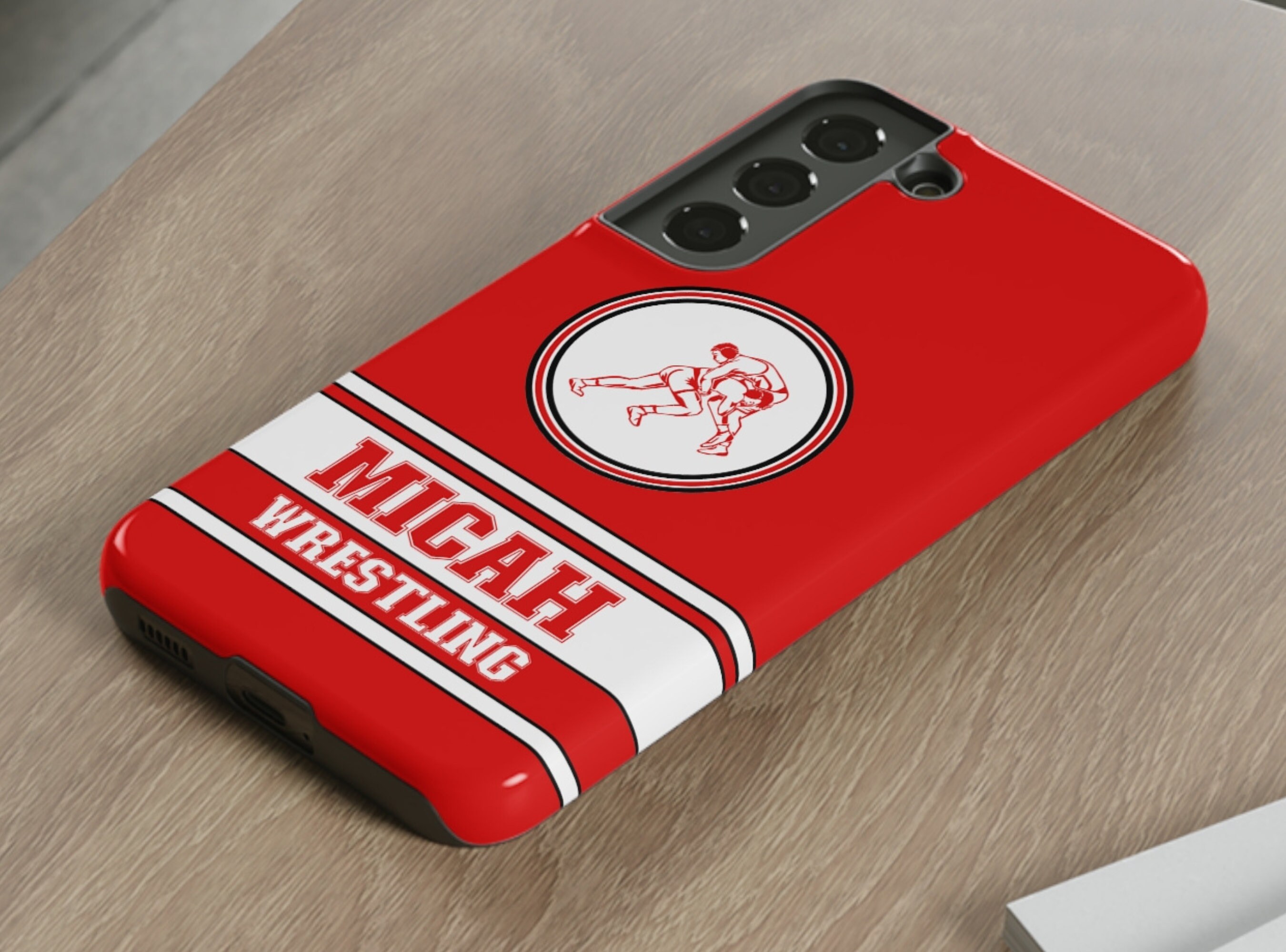 Wrestling Phone Case, Personalize for Wrestlers iPhone 15, iPhone 14 ...