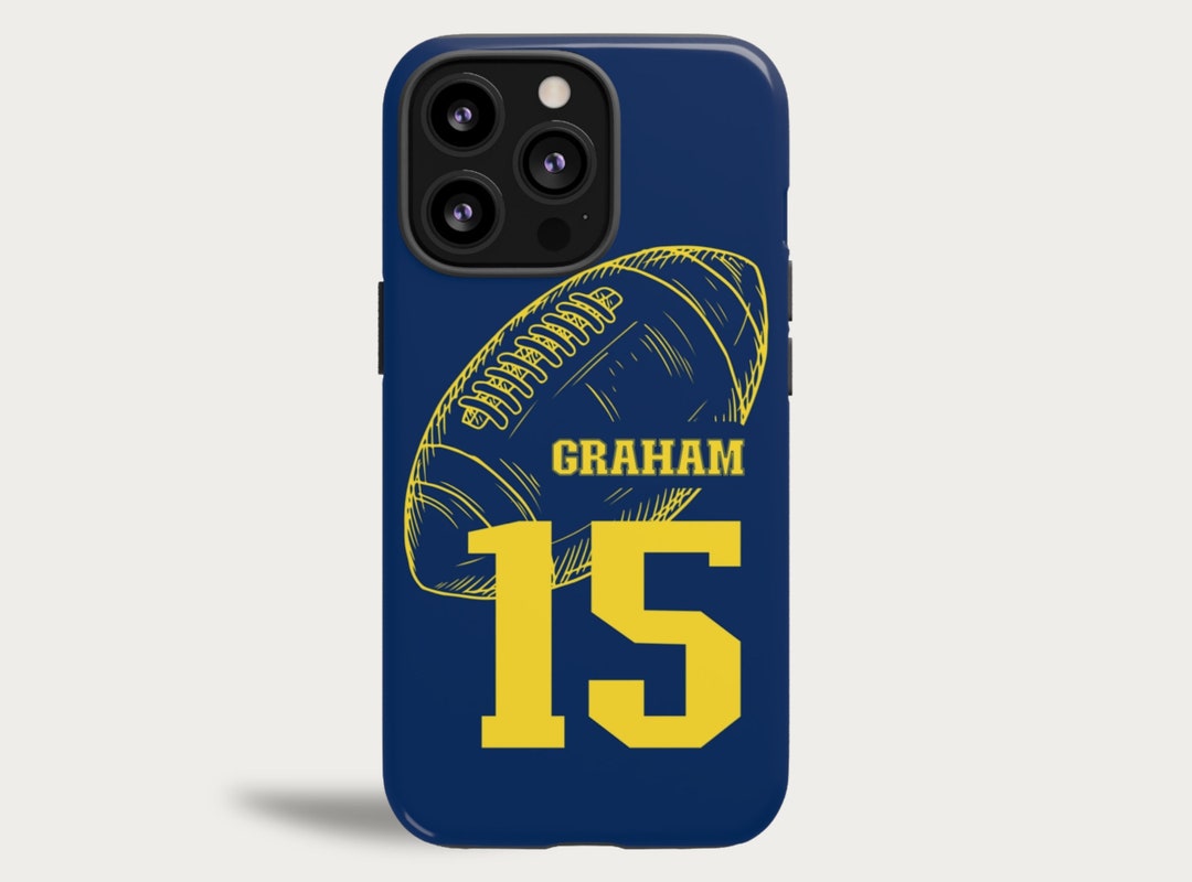 Custom Football Phone Case for Football Players, Moms and Dads, iPhone ...