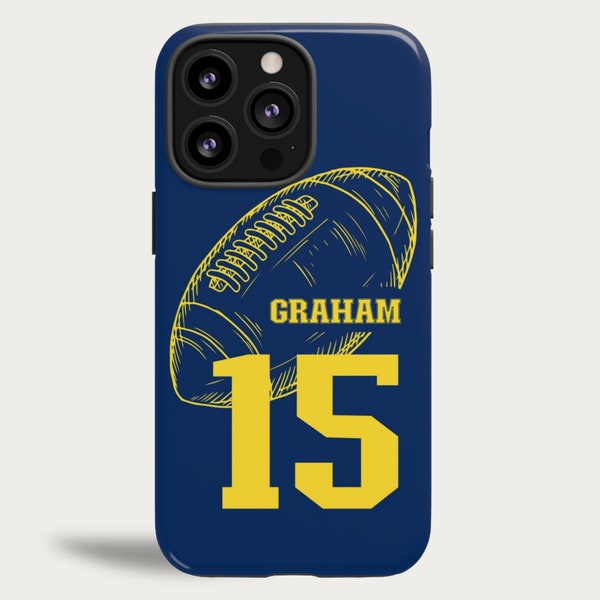 Football Phone Case - Etsy