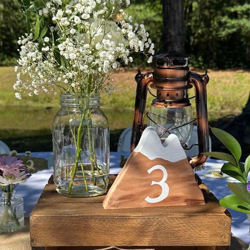 Mountain Table Numbers - Etsy