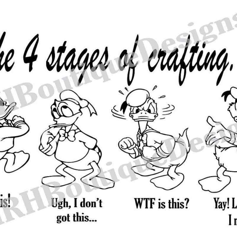 Donald Duck Svg - Etsy