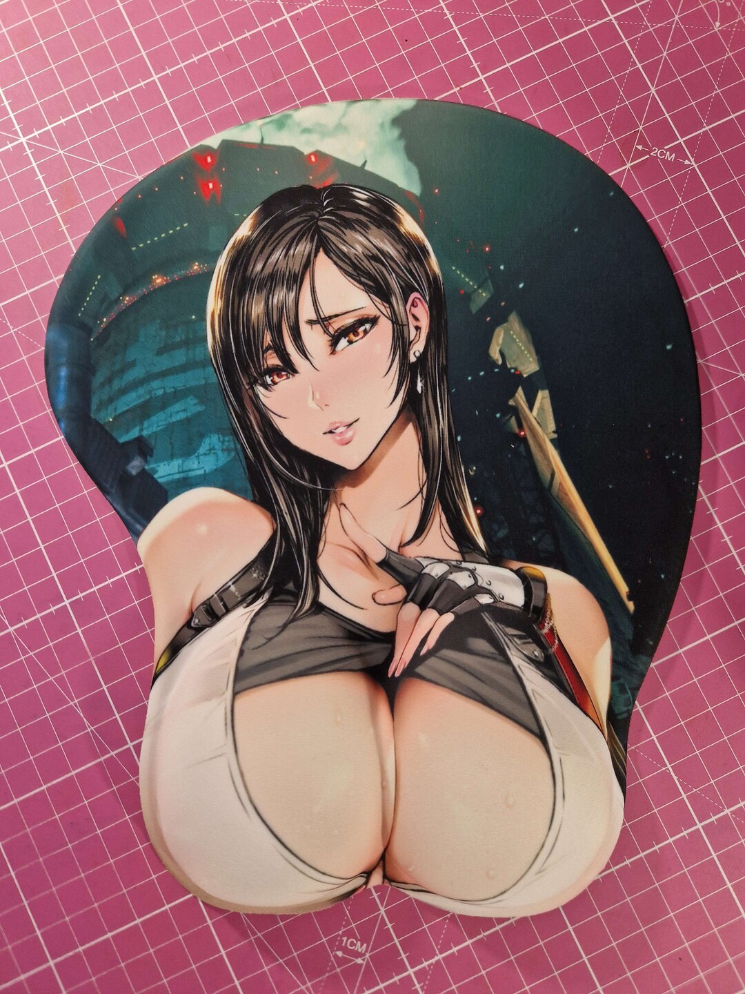 Ecchi Lewd Oppai 3D Mousepad - Tifa Final Fantasy 7 (FF7) - Etsy