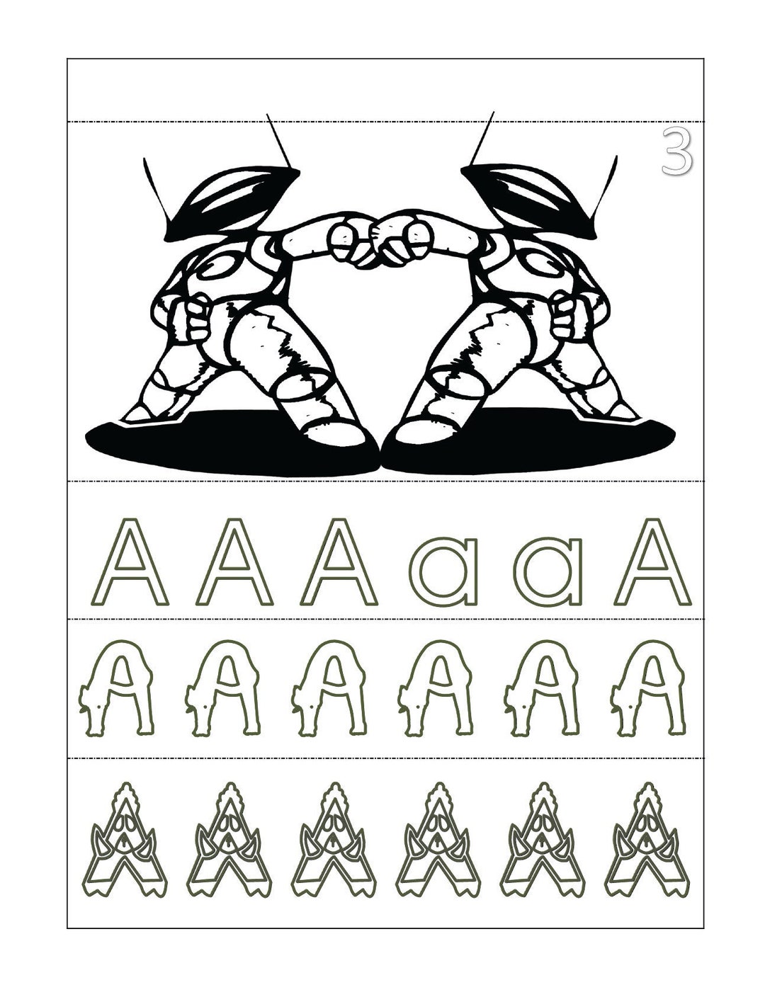 Children's Robot Themed Alphabet Coloring Book - Etsy