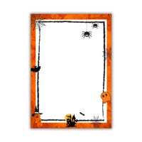 Halloween Letter Paper, Craft Paper, Digital Paper Pack, Scrapbook ...