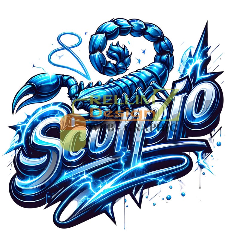 Scorpio Sign Decals - Etsy
