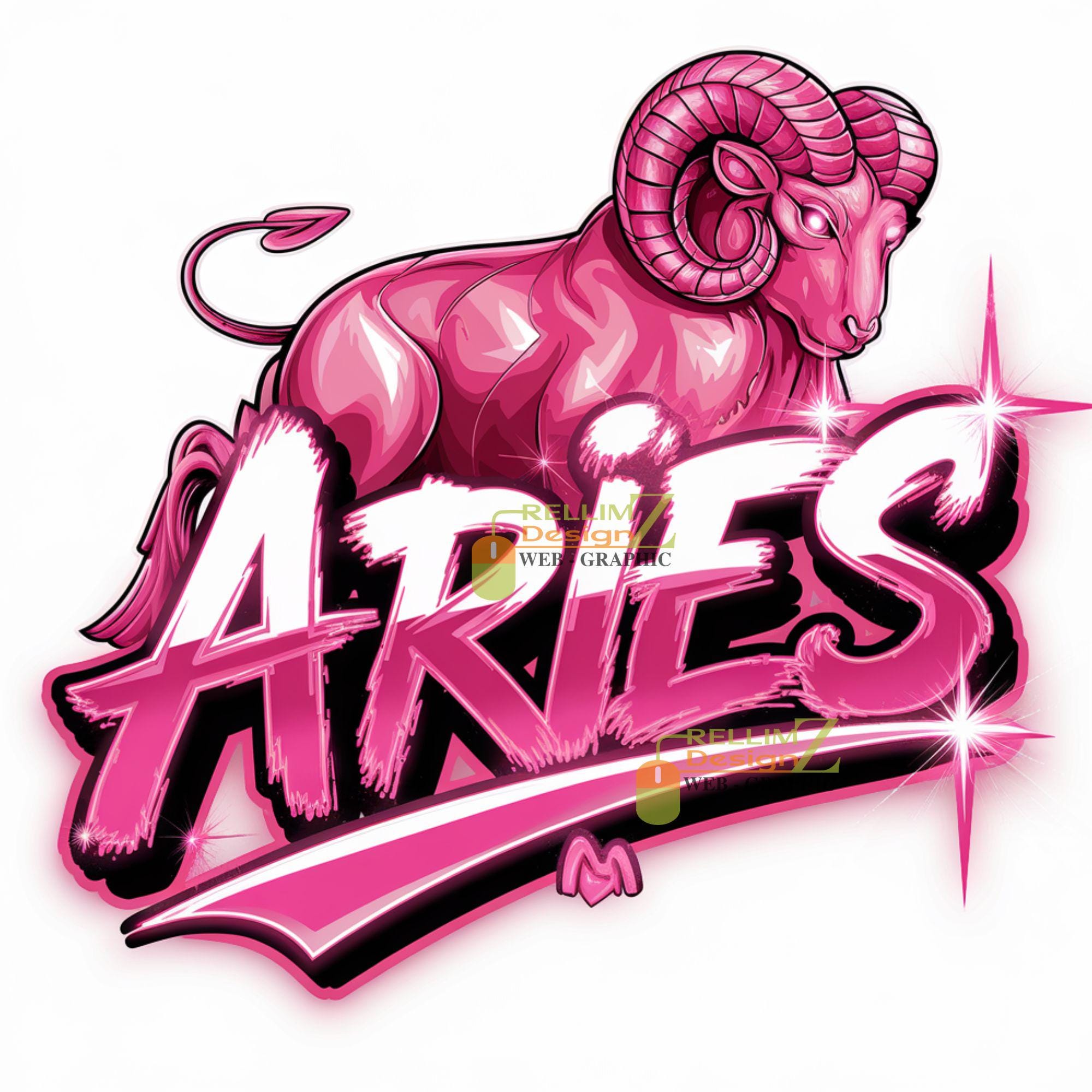 17 Designs: Ignite Your Spirit With These Bold Aries Zodiac 3d-style ...