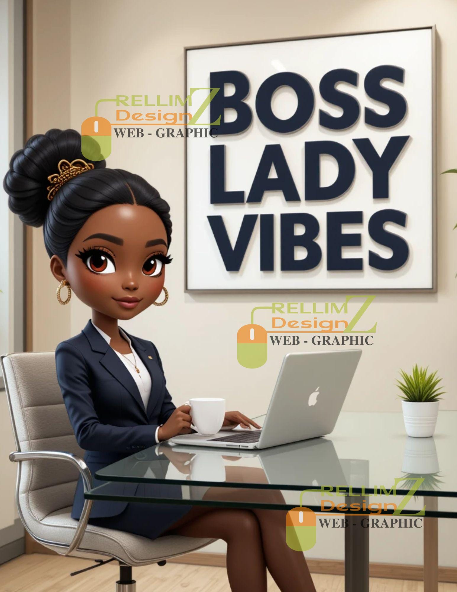 Boss Lady Journal Covers – 6 Printable Designs – Instant Download ...