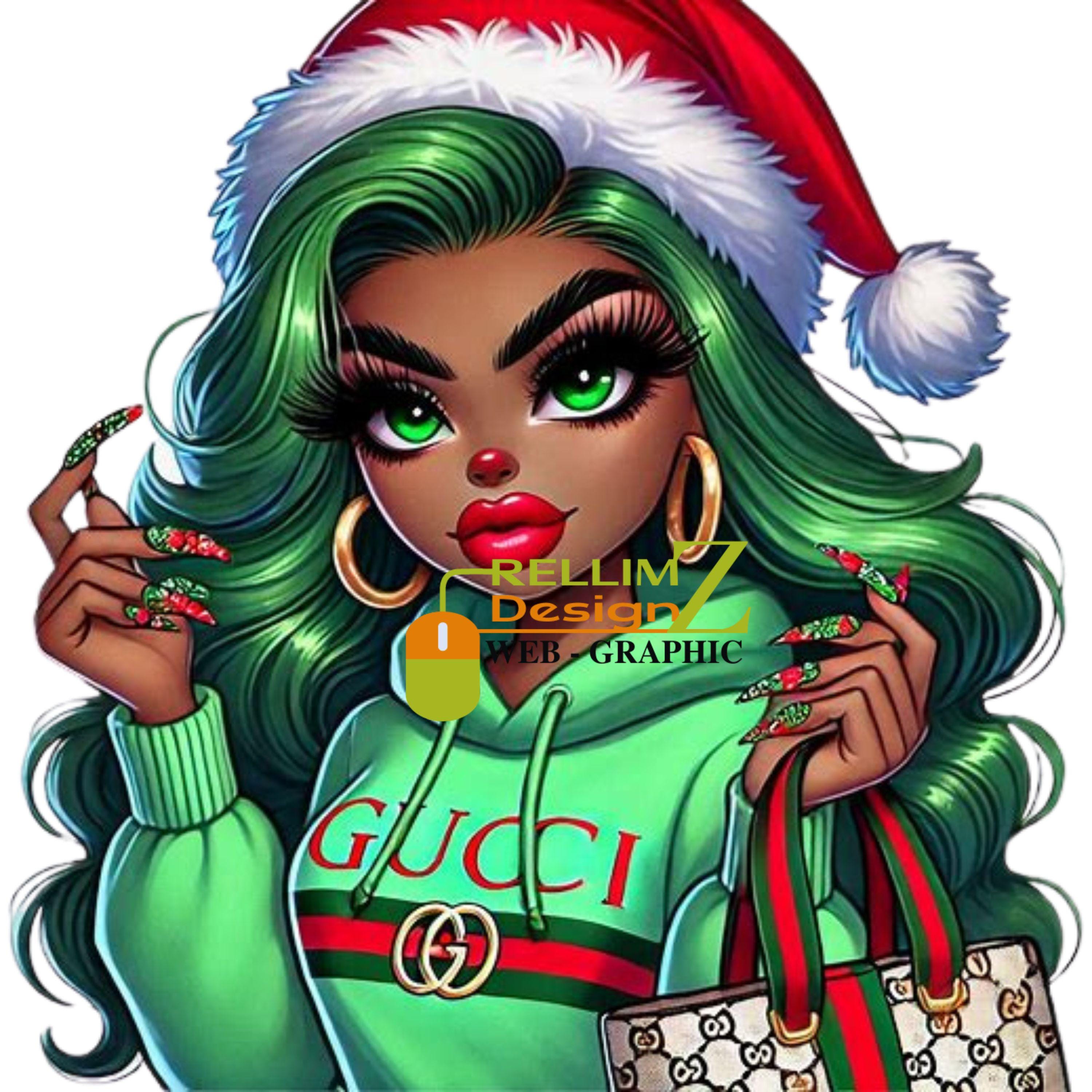 34 Digital Photos: Cartoon Style Oil Painting of African American ...