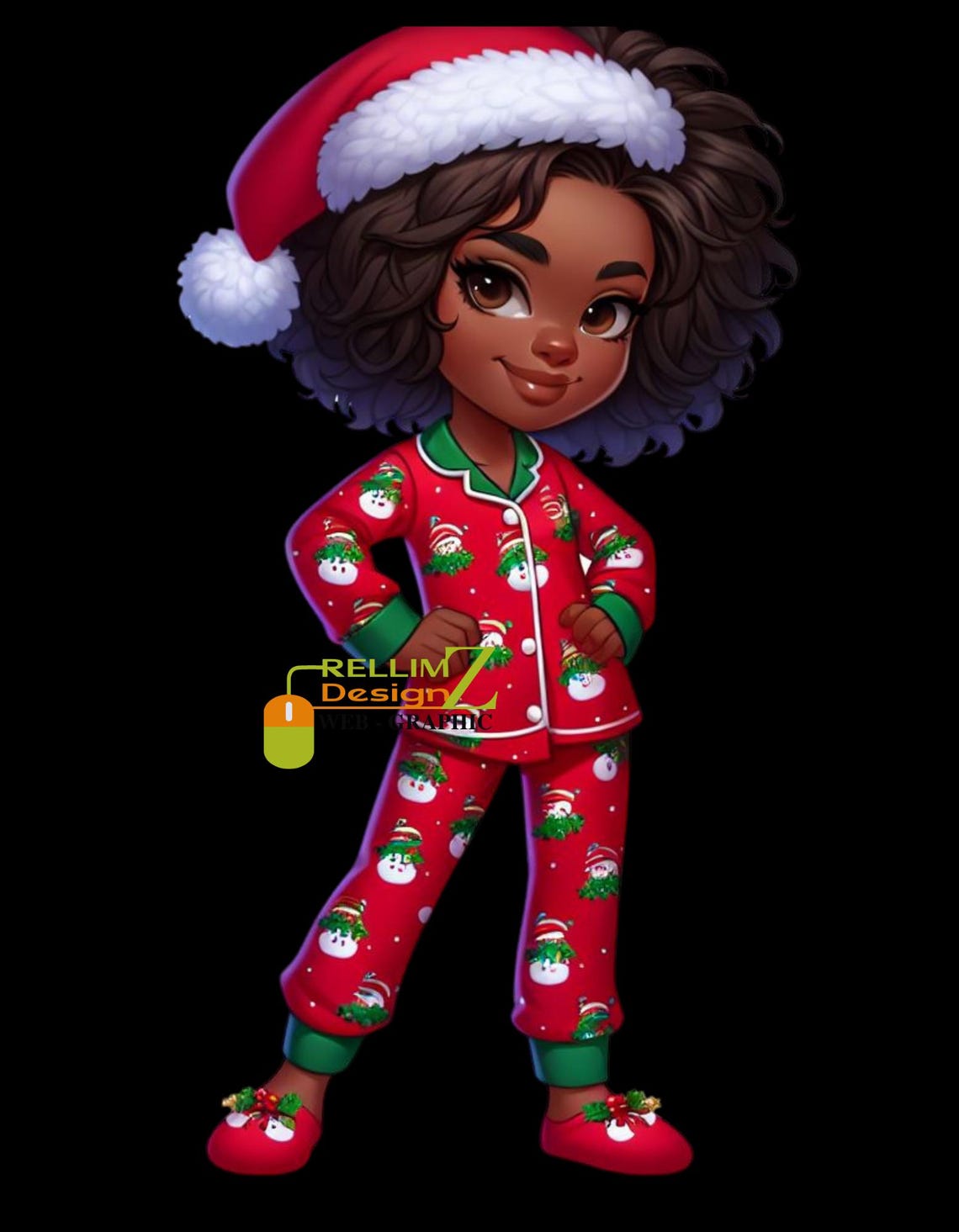 15 African American Grinch Family and Couple in Christmas Pajamas ...