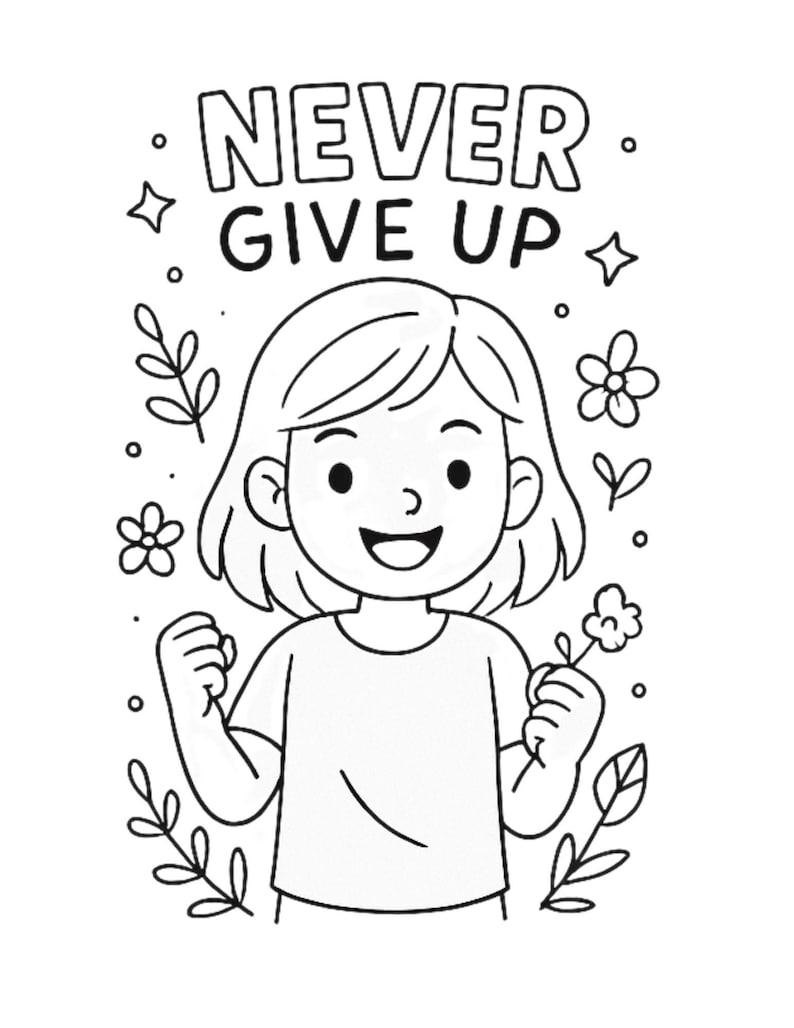 Motivational Coloring Book for Kids & Teens: Inspiring Affirmations ...